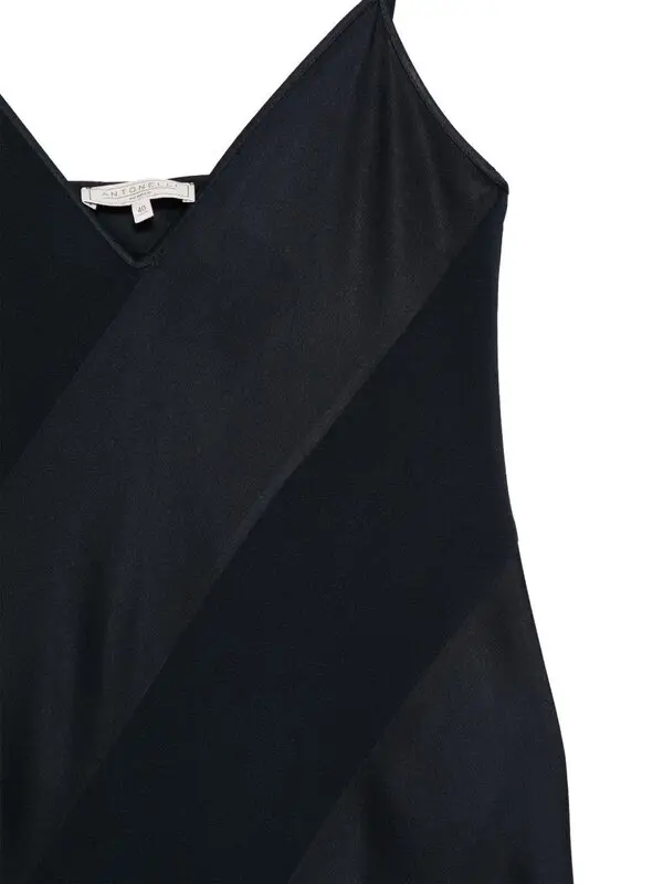 Antonelli Firenze Spaghetti Strap V-neck Dress