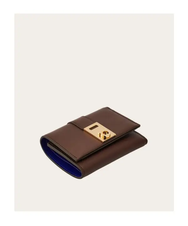 FERRAGAMO Hug Two-color Wallet