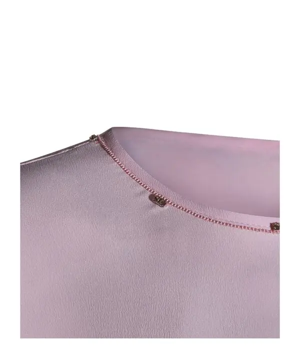 Fabiana Filippi Embellished Short-sleeve Top