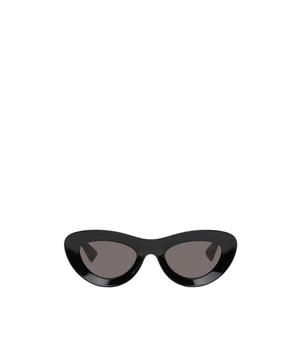 Bottega Veneta Cat Eye Sunglasses - Bright Black