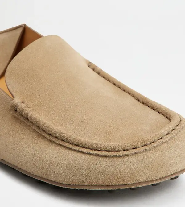 TOD'S Suede Driving Loafers