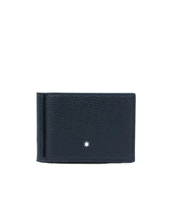 Montblanc 6cc With Money Clip Wallet - Black