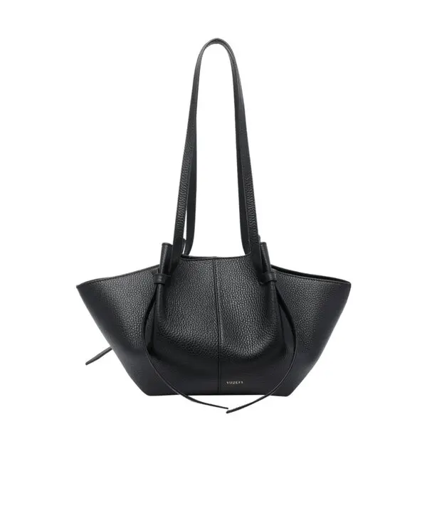Yuzefi Mochi Double-handle Shoulder Bag - Black