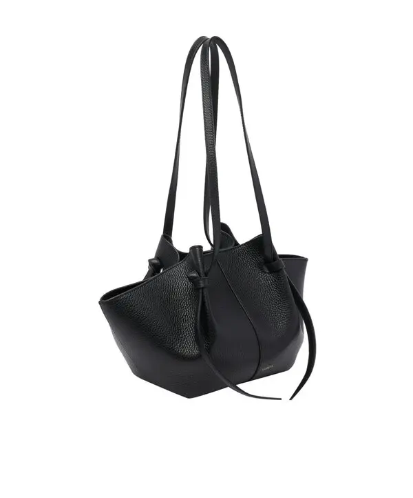 Yuzefi Mochi Double-handle Shoulder Bag - Black
