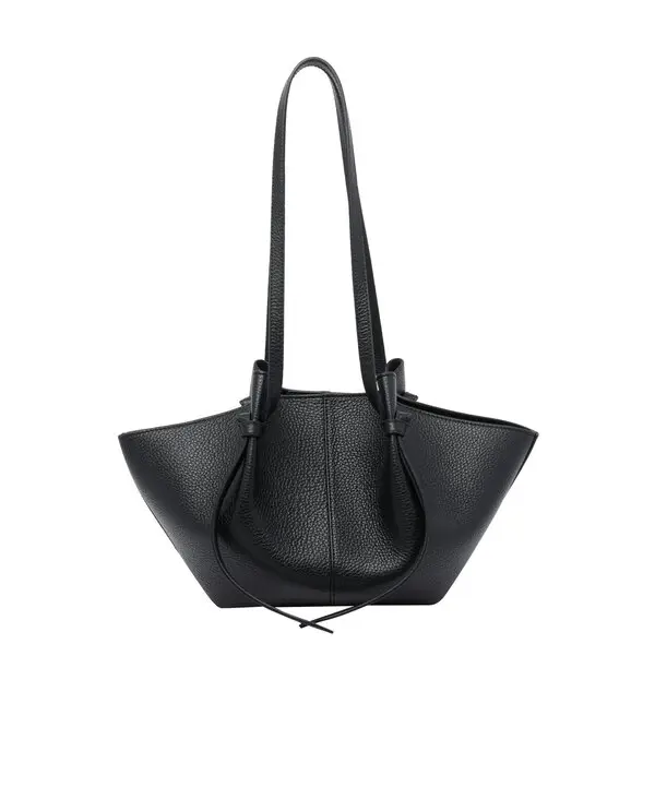 Yuzefi Mochi Double-handle Shoulder Bag - Black