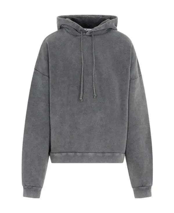 Acne Studios Logo Patch Drawstring Hoodie