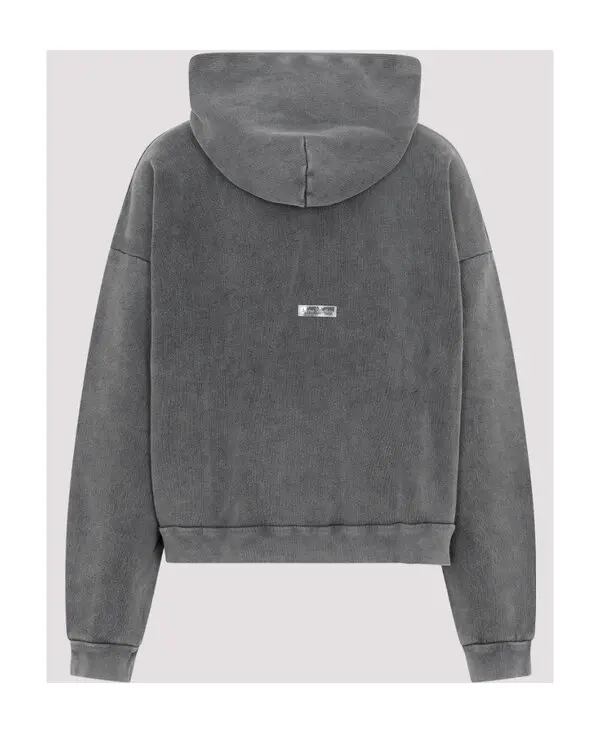Acne Studios Logo Patch Drawstring Hoodie