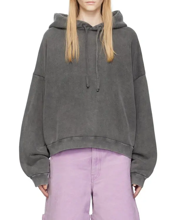 Acne Studios Logo Patch Drawstring Hoodie