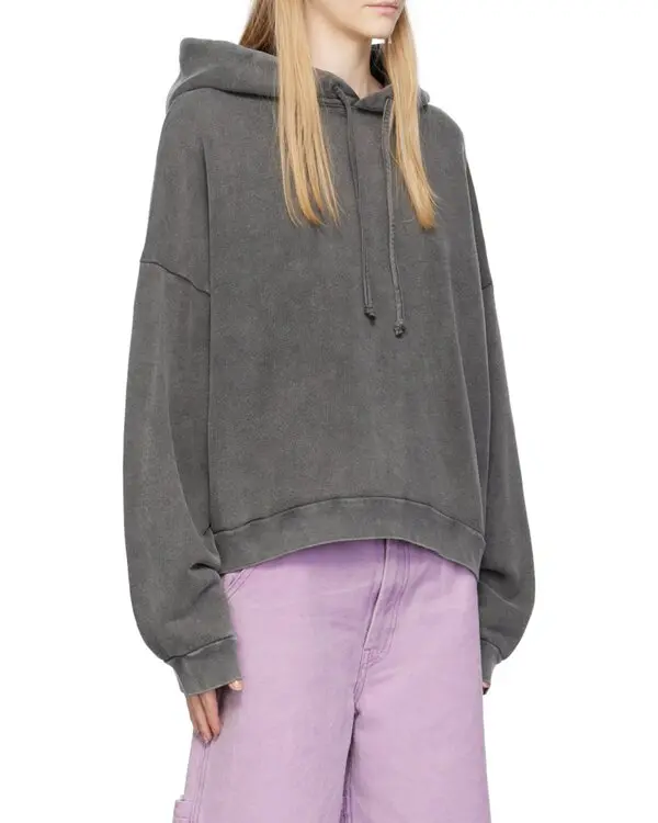Acne Studios Logo Patch Drawstring Hoodie