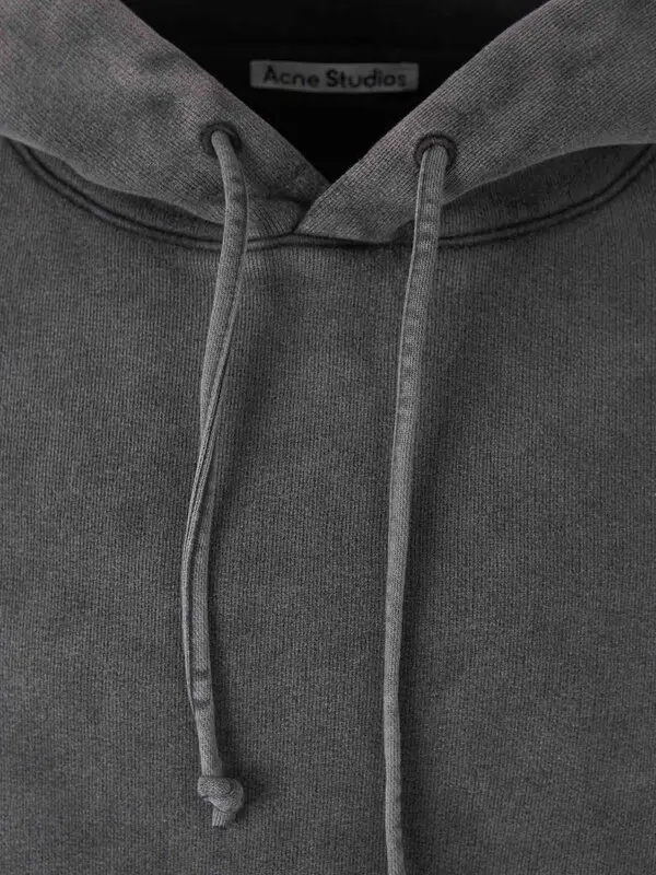 Acne Studios Logo Patch Drawstring Hoodie