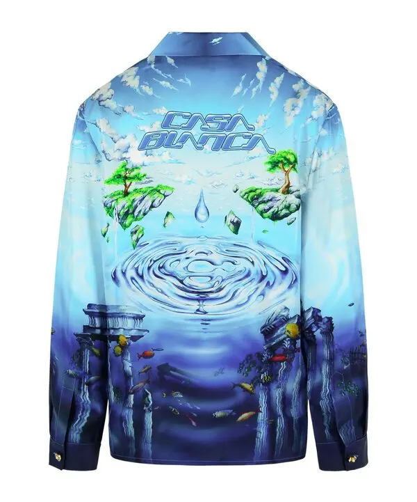 Casablanca Lost Atlantis Long-sleeved Shirt