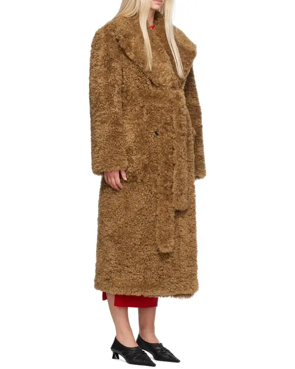 Stella McCartney Belted Wrap Coat - Brown