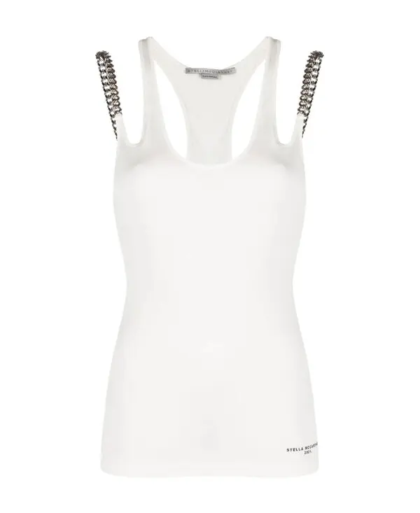 Stella McCartney Diamond-cut Strap Top - No