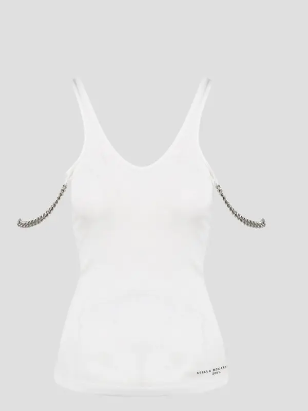 Stella McCartney Diamond-cut Strap Top