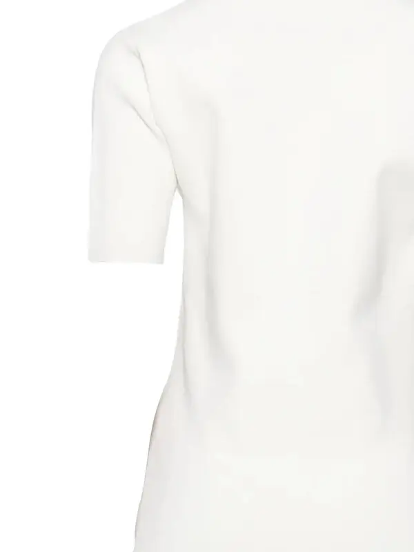 TOTEME Short Sleeve Knit Top