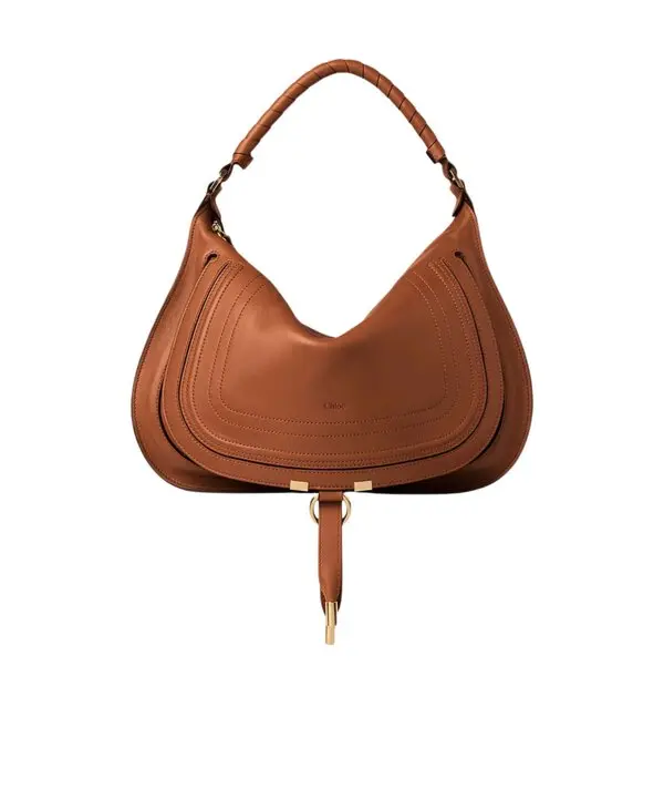 Chloé Marcie Medium Shoulder Bag - Brown