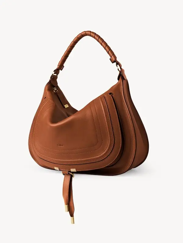 Chloé Marcie Medium Shoulder Bag - Brown