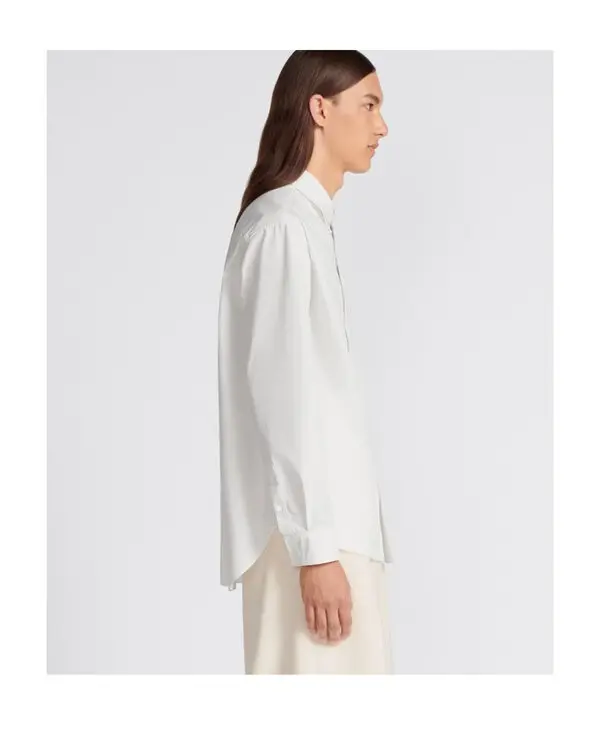 Dior Logo Embroidered Long-sleeved Shirt