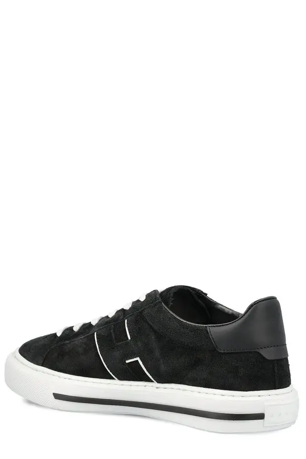 Hogan H Patch Sneakers - Black
