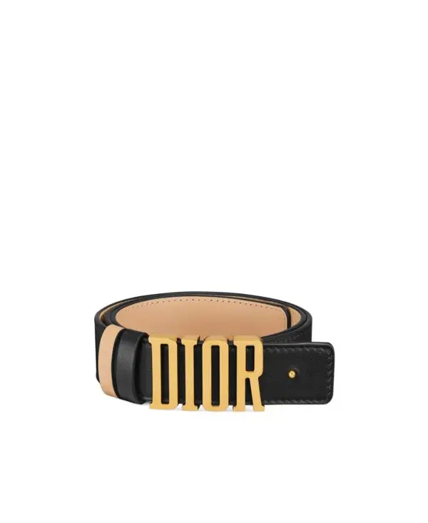 Dior D-fence Double-sided Belt With Iconic Letter Details