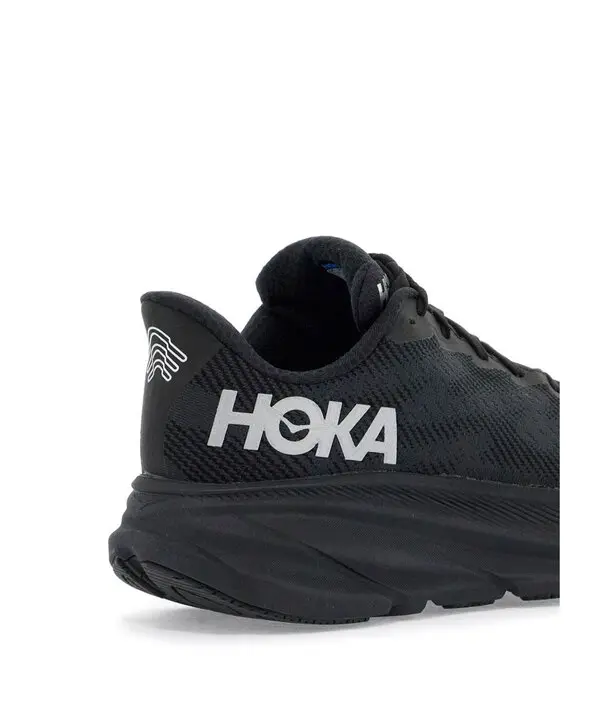 Hoka One One Clifton 9 Gtx Lace-up Sneakers - Black