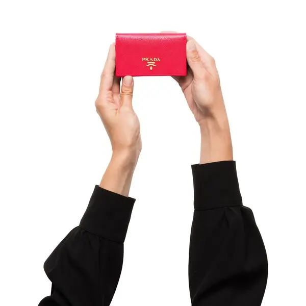 Prada Saffiano Leather Card Holder
