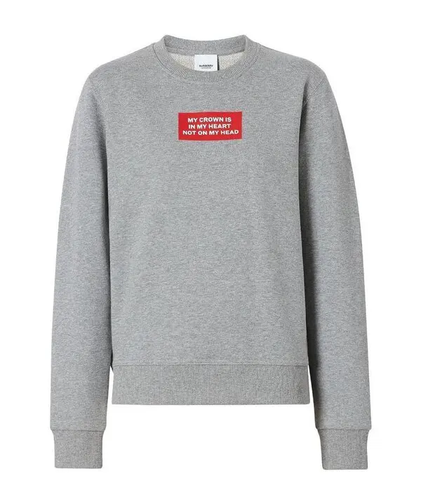 Burberry Logo Printed Hoodie