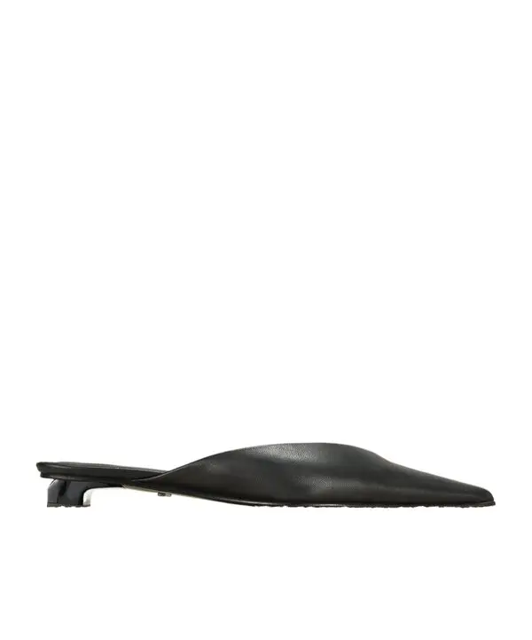 Ami Pointed Flat-soled Mules