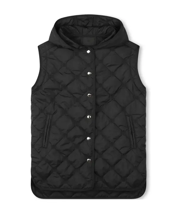 Givenchy 4g-motif Quilted Hooded Coat