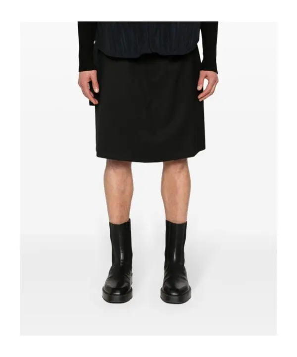 NAMACHEKO Tidam Layered Twill Shorts