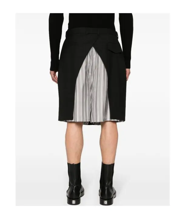 NAMACHEKO Tidam Layered Twill Shorts
