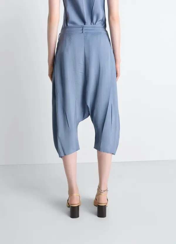 LEMAIRE Pleated Dropped Bermuda Shorts