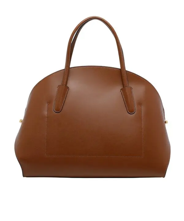 COCCINELLE Tylde Top Handle Bag With Adjustable Shoulder Strap - Brown