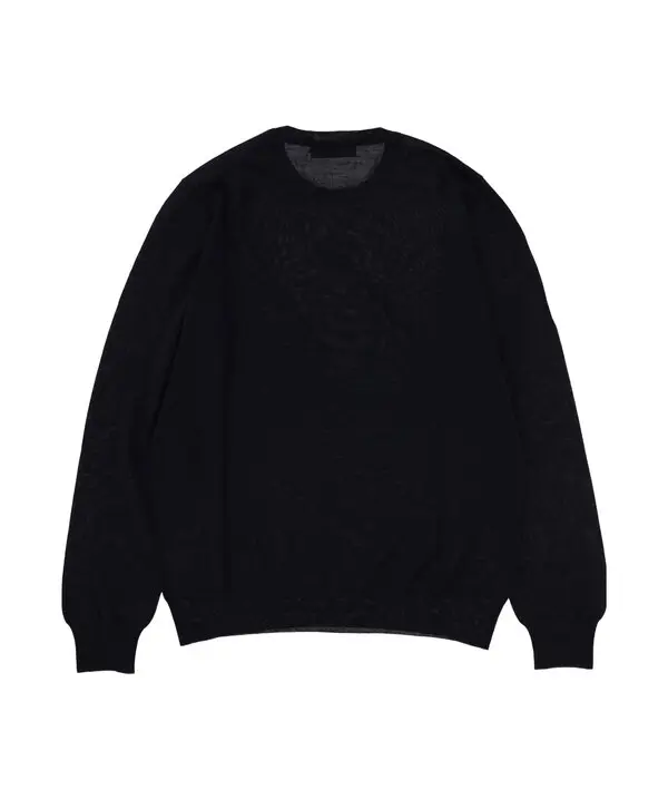 GRAN SASSO Crewneck Long Sleeve Pullover - Blue
