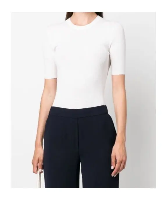 P.a.r.o.s.h Ribbed Short-sleeved Sweater
