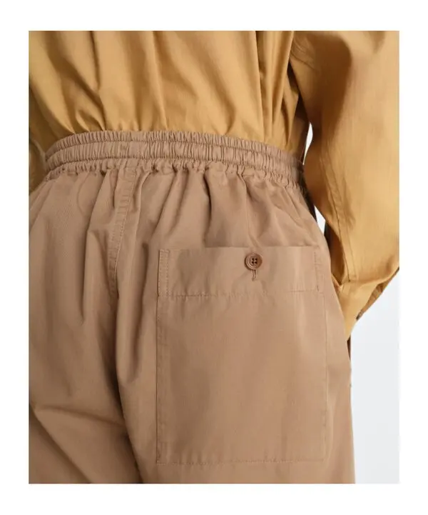 LEMAIRE Relaxed Fit Pyjama Pants With Drawstring - Cappuccino
