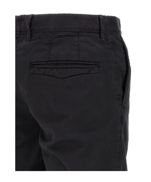 Incotex Modello 11s215 Slim Fit Bermuda Shorts - Black
