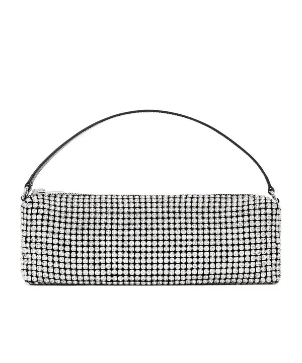 Alexander Wang Heiress Flex Embellished Tote Bag - White