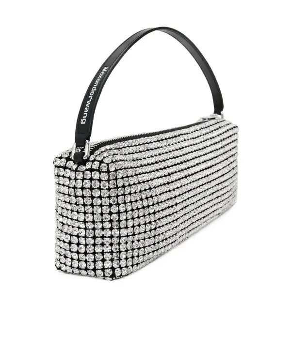Alexander Wang Heiress Flex Embellished Tote Bag - White