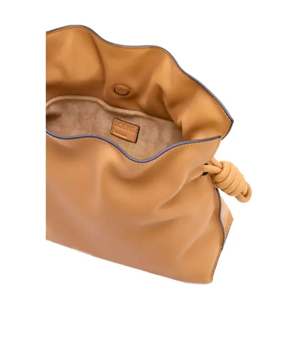 Loewe Flamenco Medium Clutch Bag - Brown