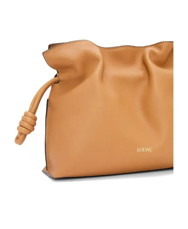 Loewe Flamenco Medium Clutch Bag - Brown