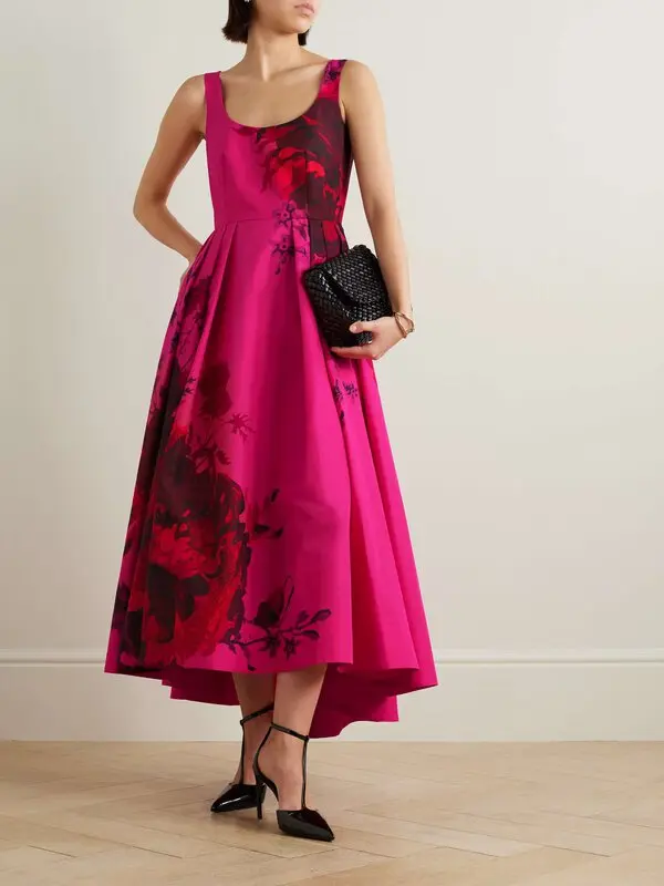 Erdem Sleeveless Printed Midi Dress