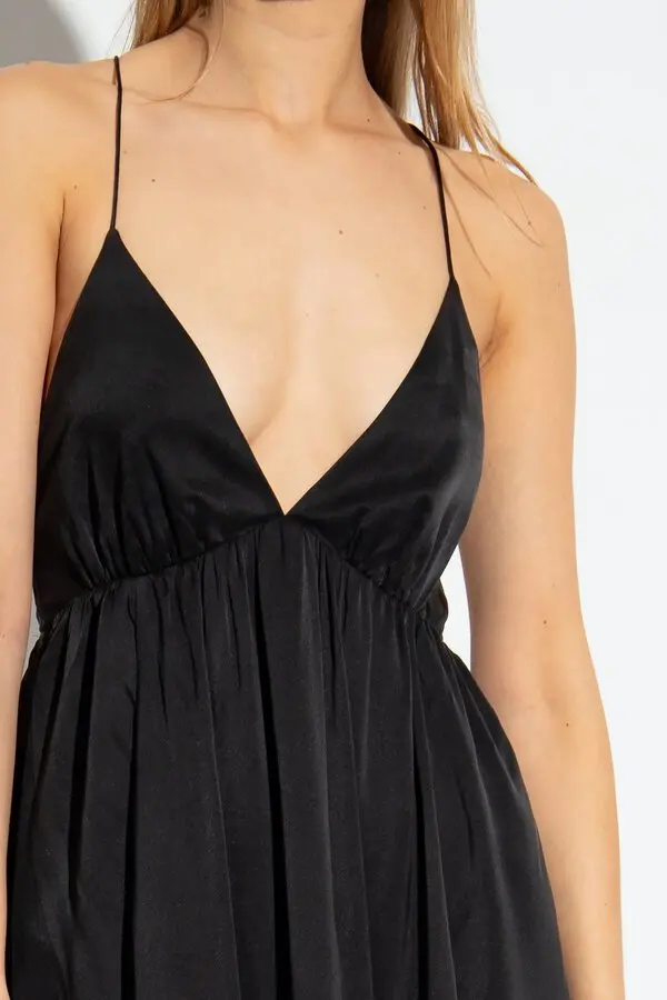 Zimmermann Sensory Gathered Silk Maxi Dress