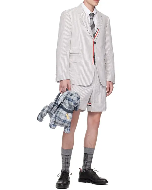 Thom Browne Striped Seersucker Sport Coat