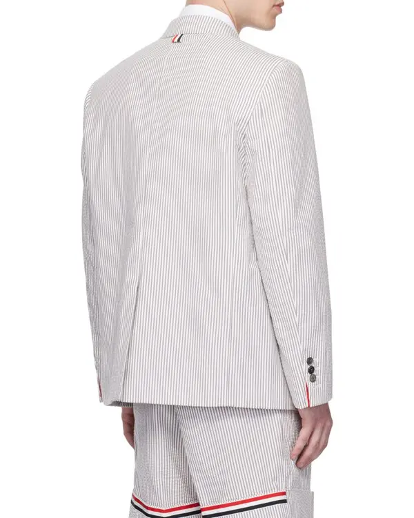Thom Browne Striped Seersucker Sport Coat