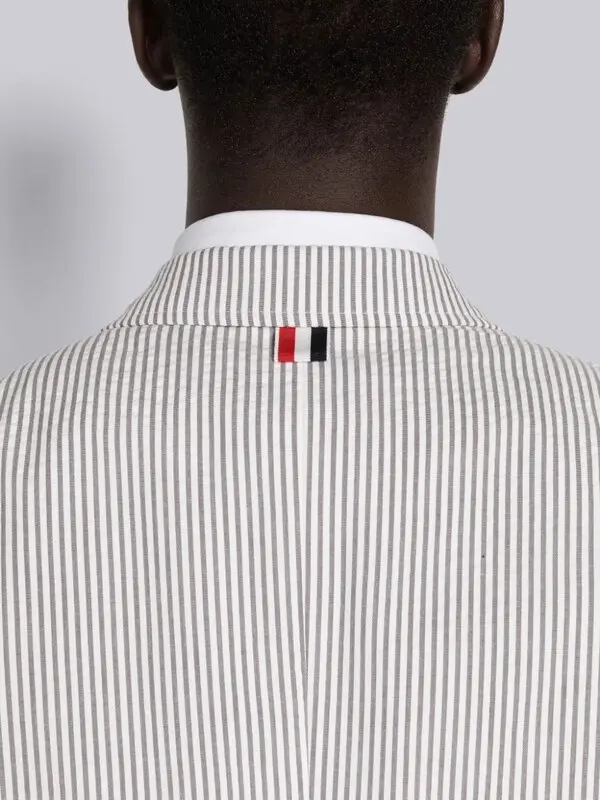 Thom Browne Striped Seersucker Sport Coat