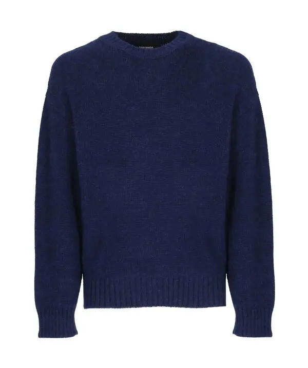 Dsquared2 Crewneck Pullover With Back Logo Detail