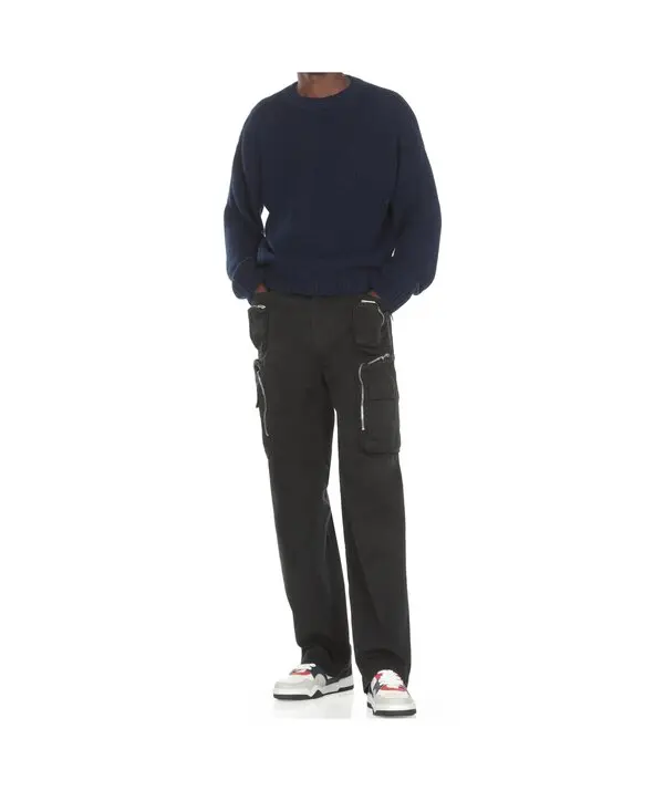 Dsquared2 Crewneck Pullover With Back Logo Detail