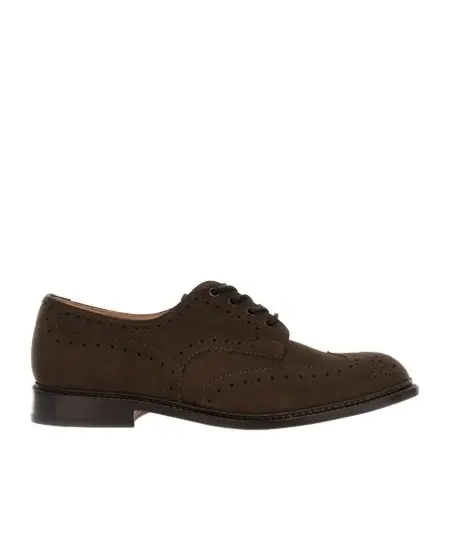 TRICKER'S Bourton Suede Brogues - Brown