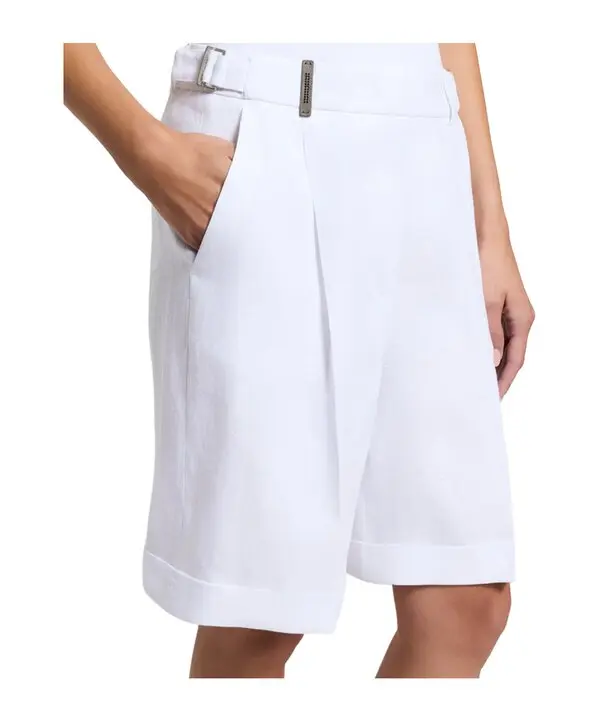 Peserico Tailored Shorts - White